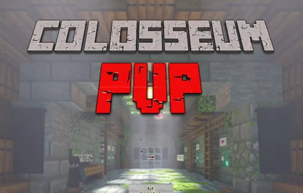 Colosseum PvP Map Maps Minecraft Bedrock
