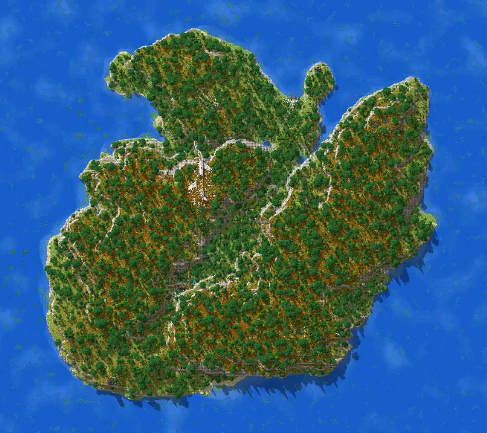 Plane Crash Survival Maps Minecraft Bedrock