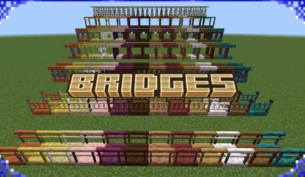 Bridges Mod Mods Minecraft Bedrock
